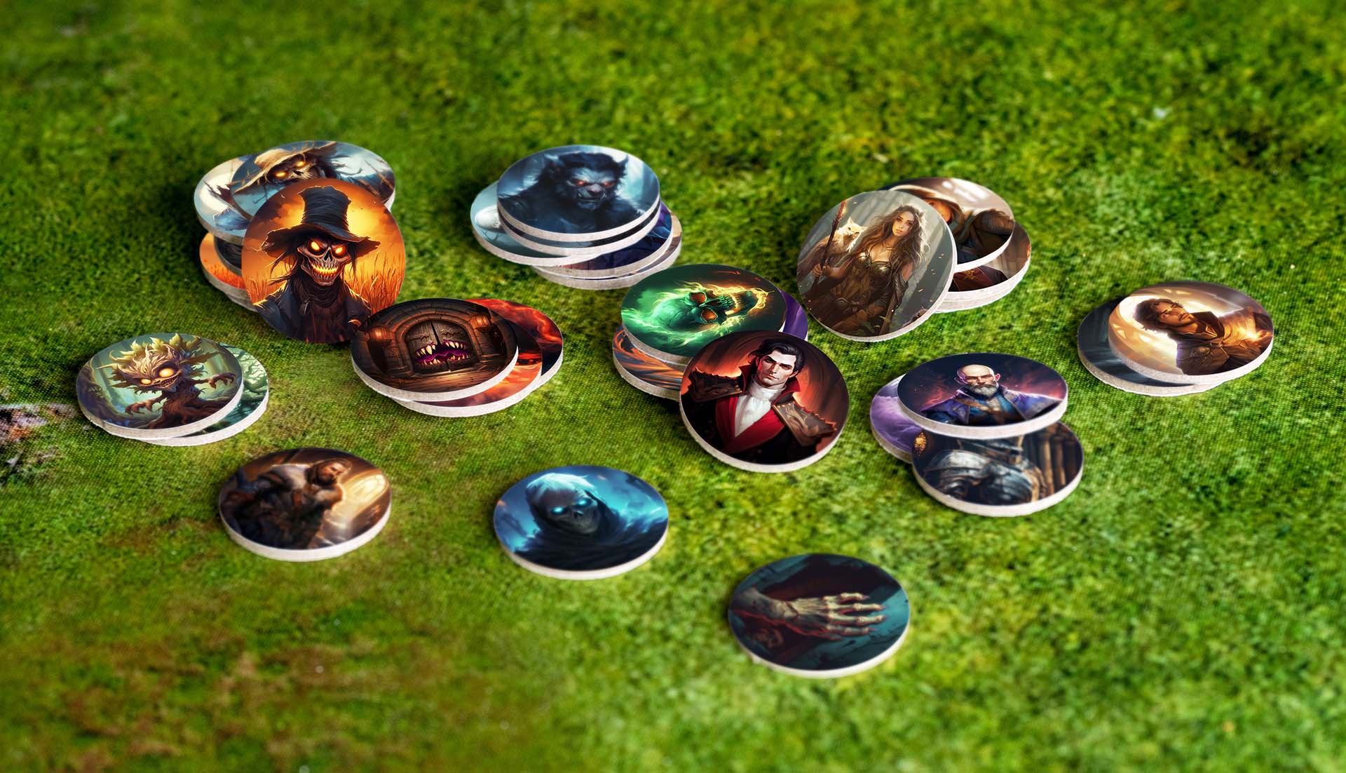 Curse of Strahd D&D Tokens – Perfect for Ravenloft & Horror Campaigns!